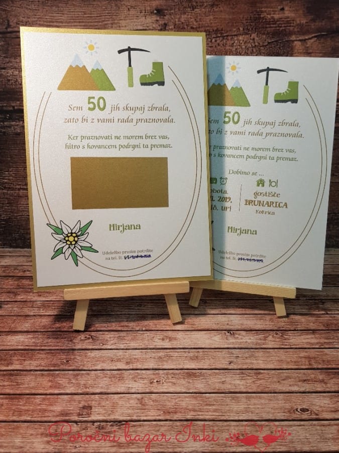 Vabila za Abrahama ABR 125 - Poročni bazar Inki