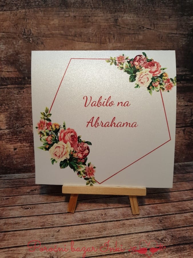 Vabila za Abrahama ABR 138 - Poročni bazar Inki