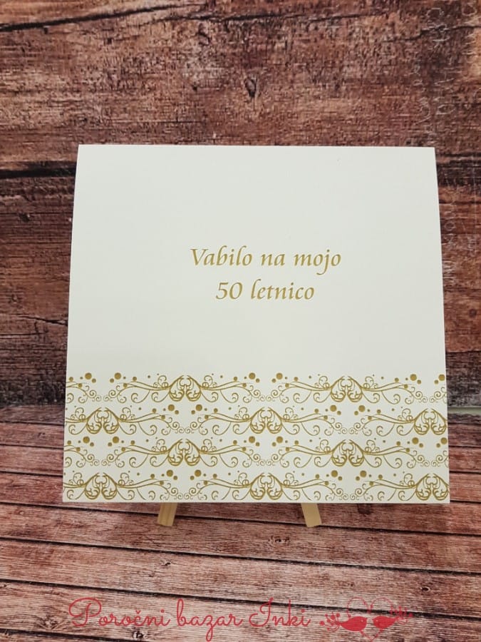 Vabila za Abrahama ABR 335 - Poročni bazar Inki