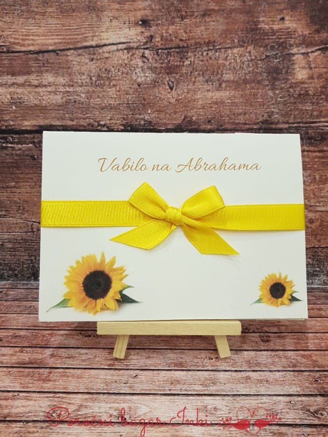 Vabila za Abrahama ABR 101-02 - Poročni bazar Inki